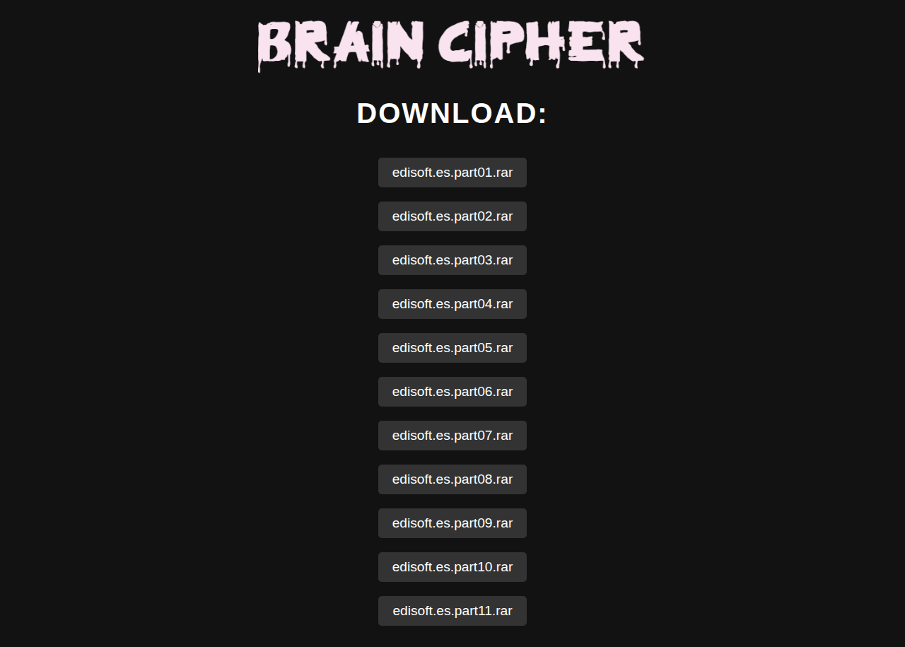 brain cipher details