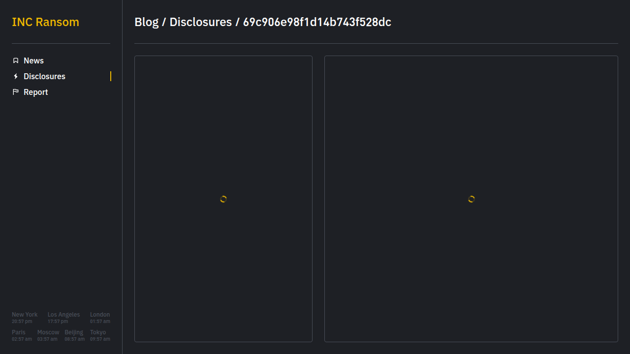Inc Ransom · RansomLook